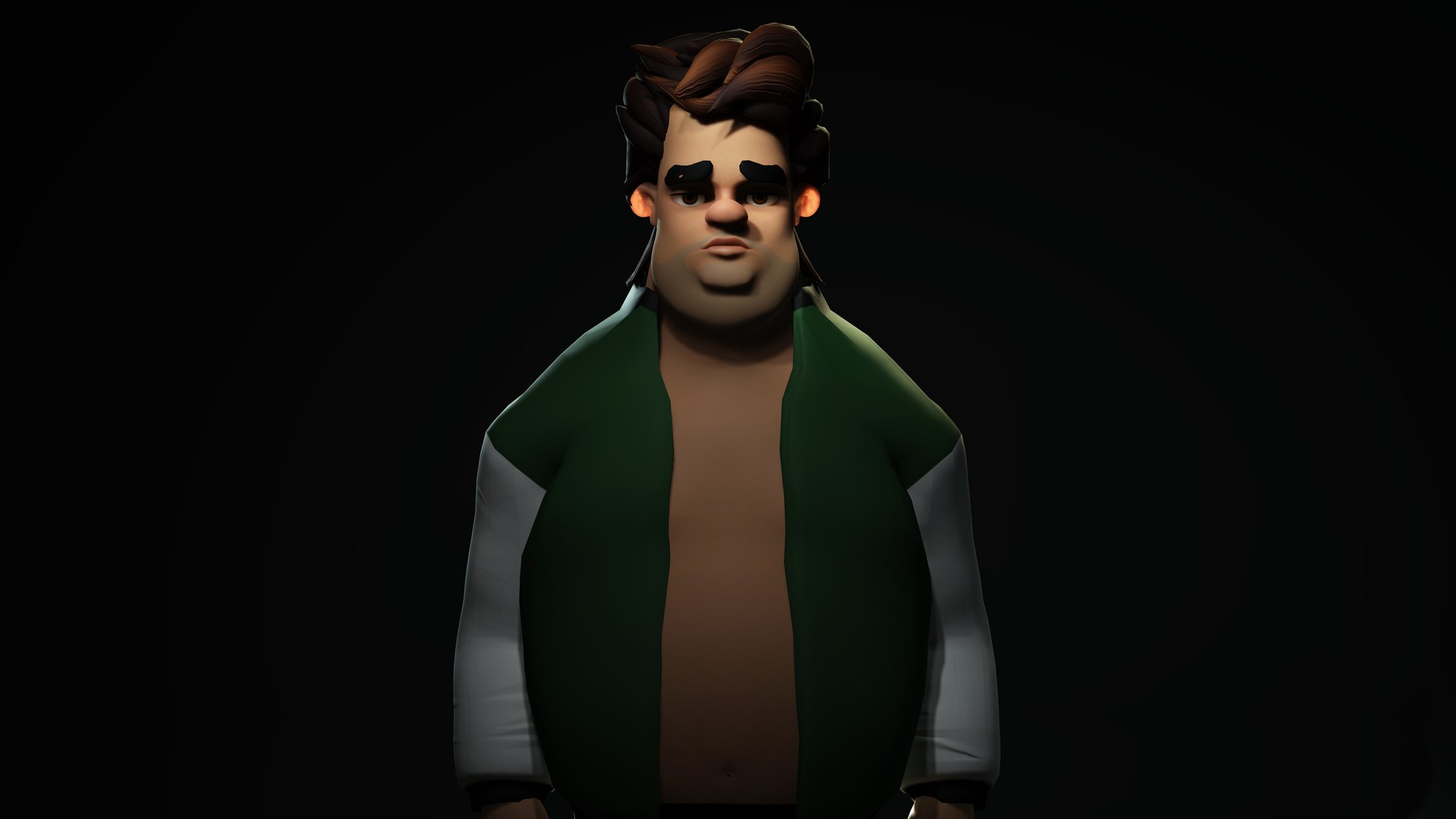 Faty Guy 3D Model - TurboSquid 2335239