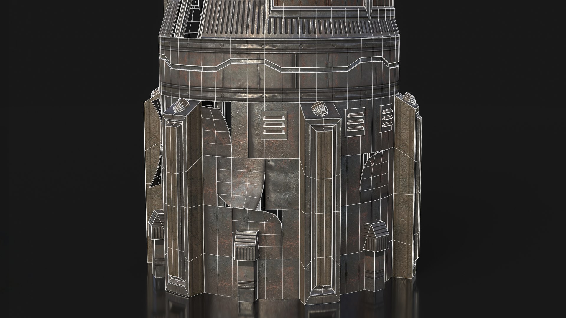 Apocalypse Observatory 3D Model - TurboSquid 2159681