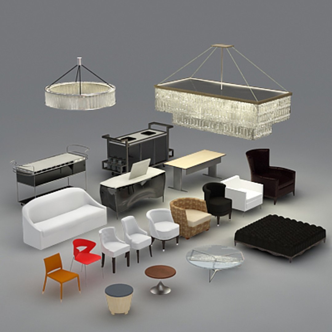furniture package 3d max