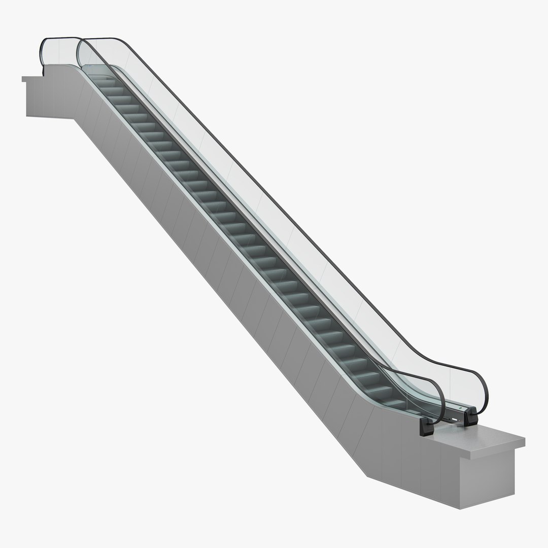 3D Escalator Kone Travelmaster - TurboSquid 1680080