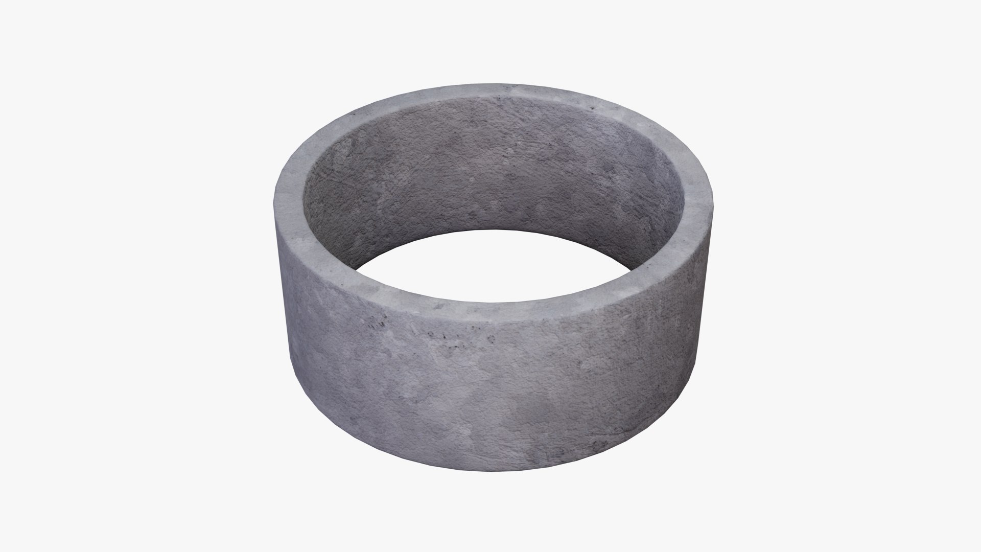 Concrete Ring 3D Model - TurboSquid 2193526