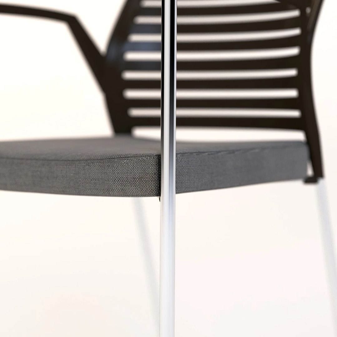 3D Source Hall Stacking Chair Model - TurboSquid 2007196