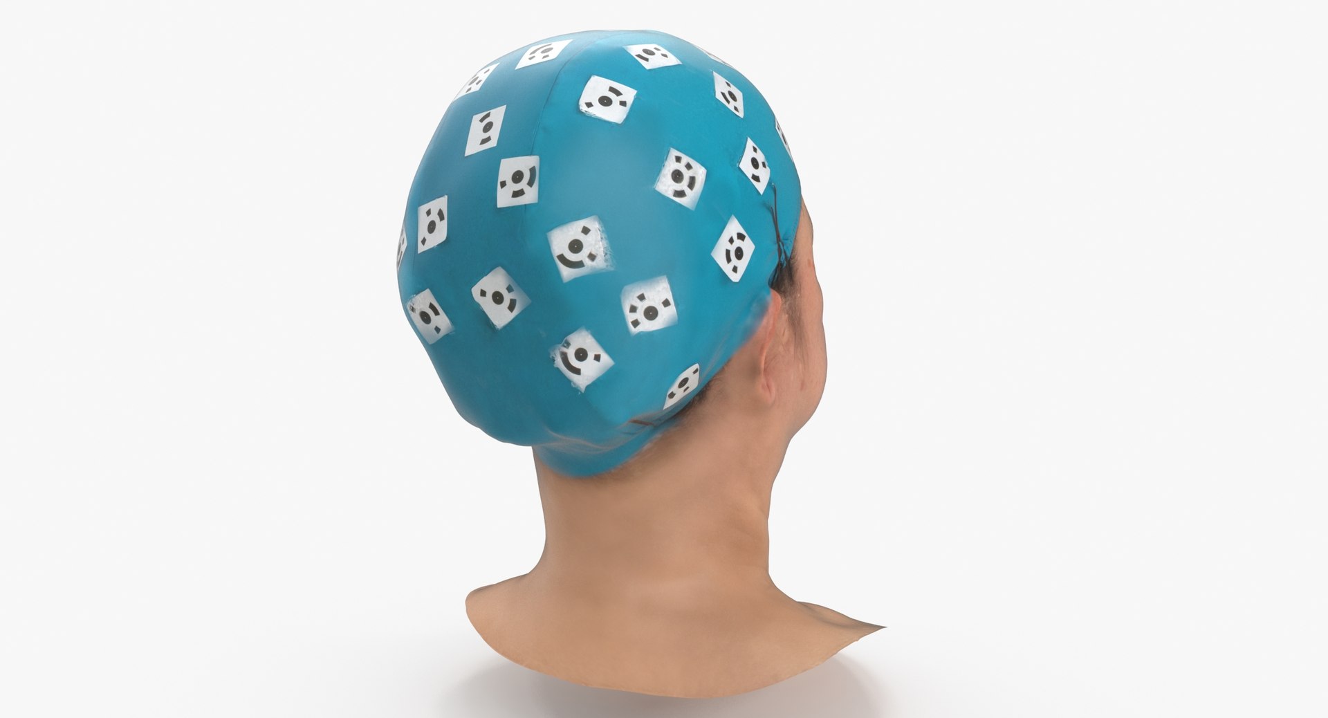 Mei Human Head Cheek Blow AU33 Clean Scan 3D - TurboSquid 1748726
