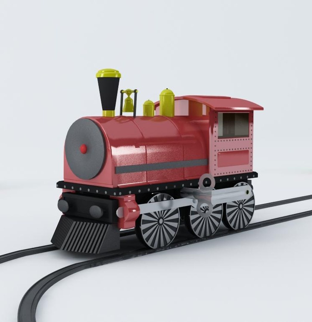 toy train 3d max