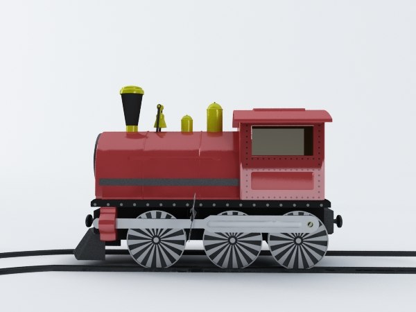 toy train 3d max
