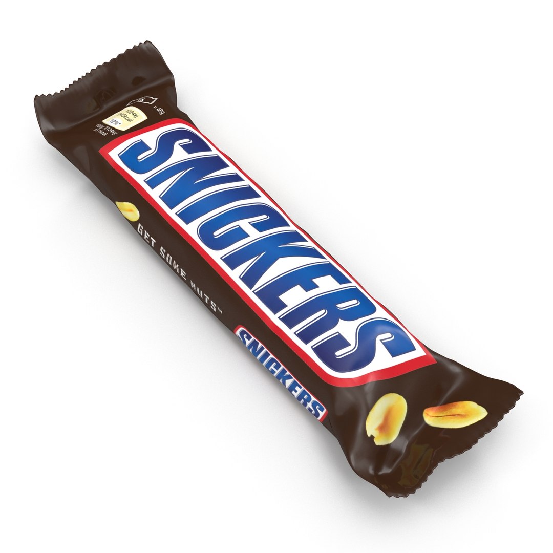 snickers bar 3d max