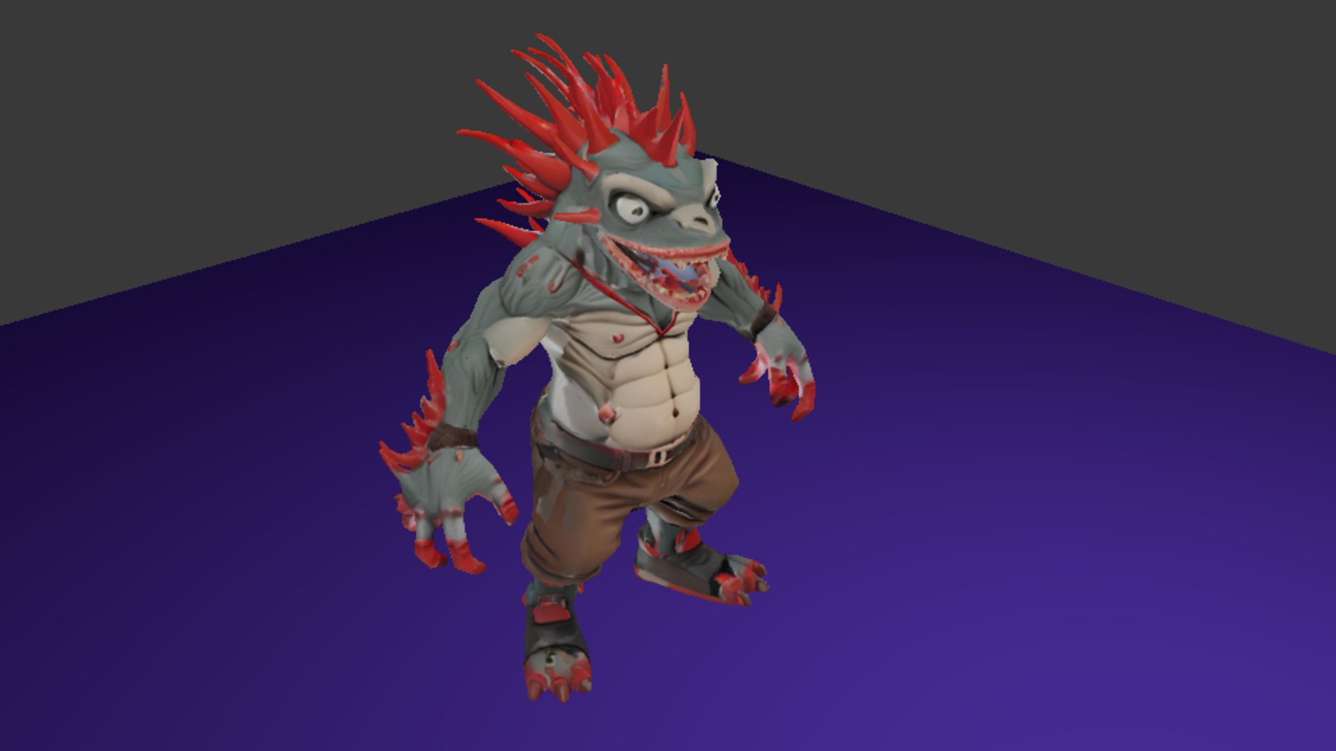 3D Mythical Carnivorous Beast Model - TurboSquid 2407933