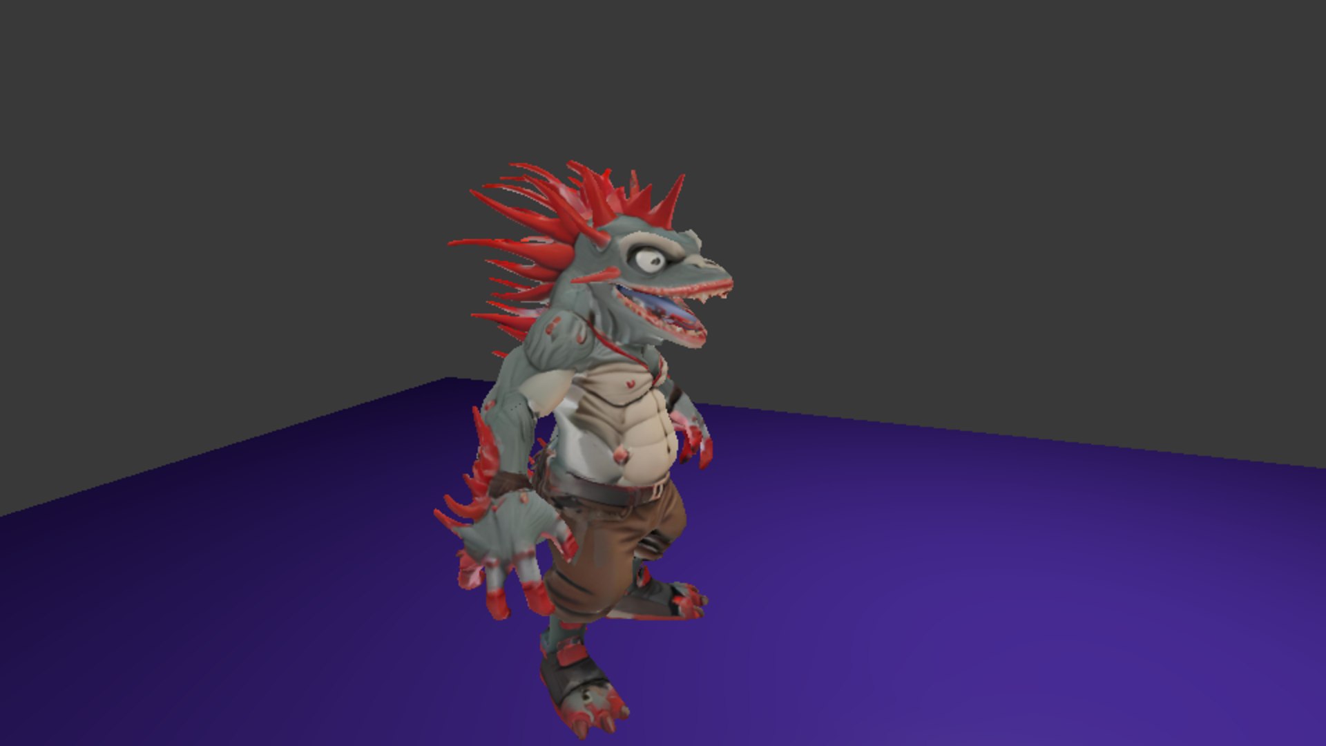 3D Mythical Carnivorous Beast Model - TurboSquid 2407933