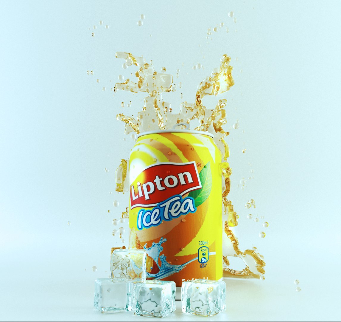 3d ice tea
