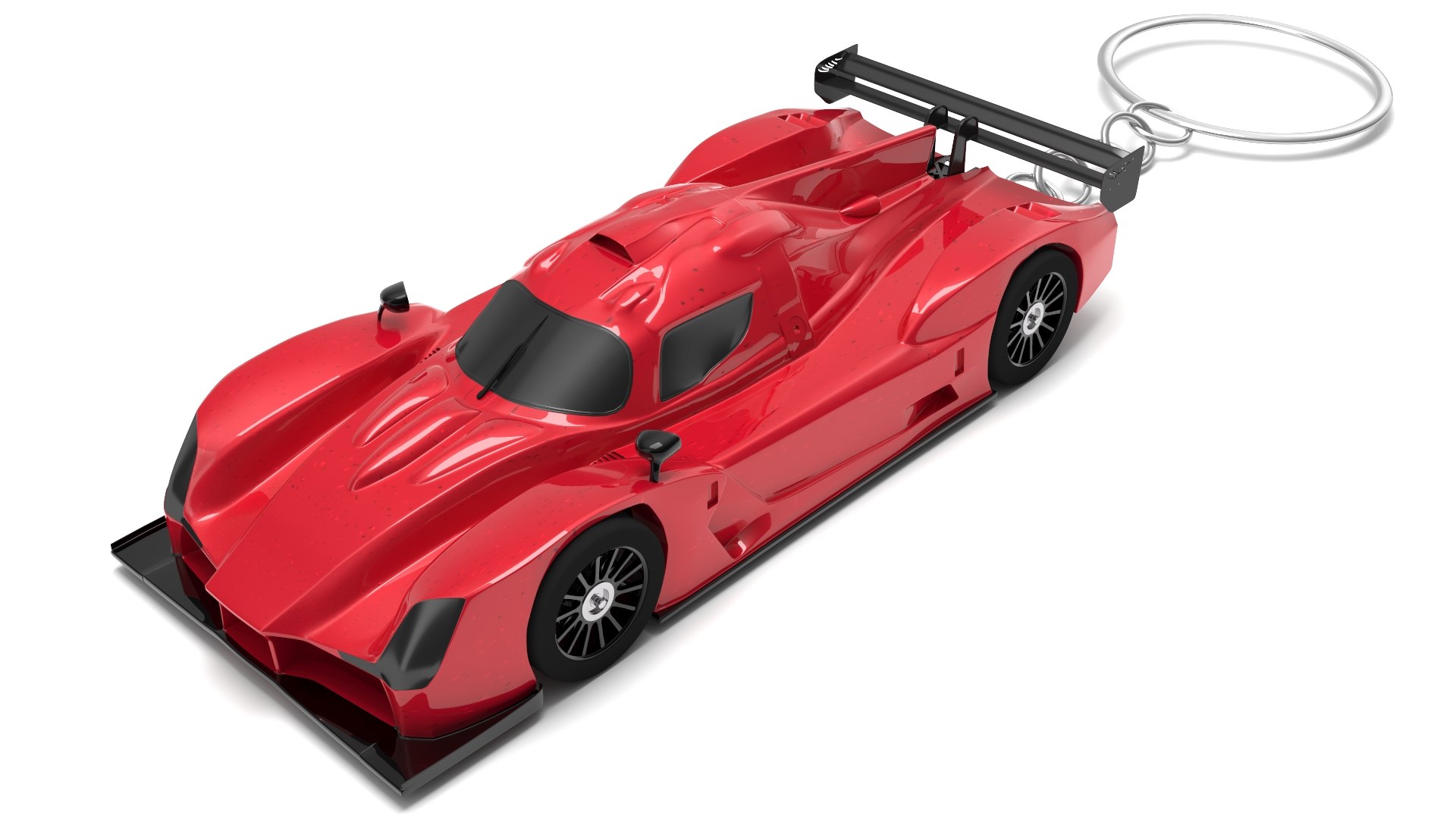 Sports Car Keychain 3D - TurboSquid 2391686