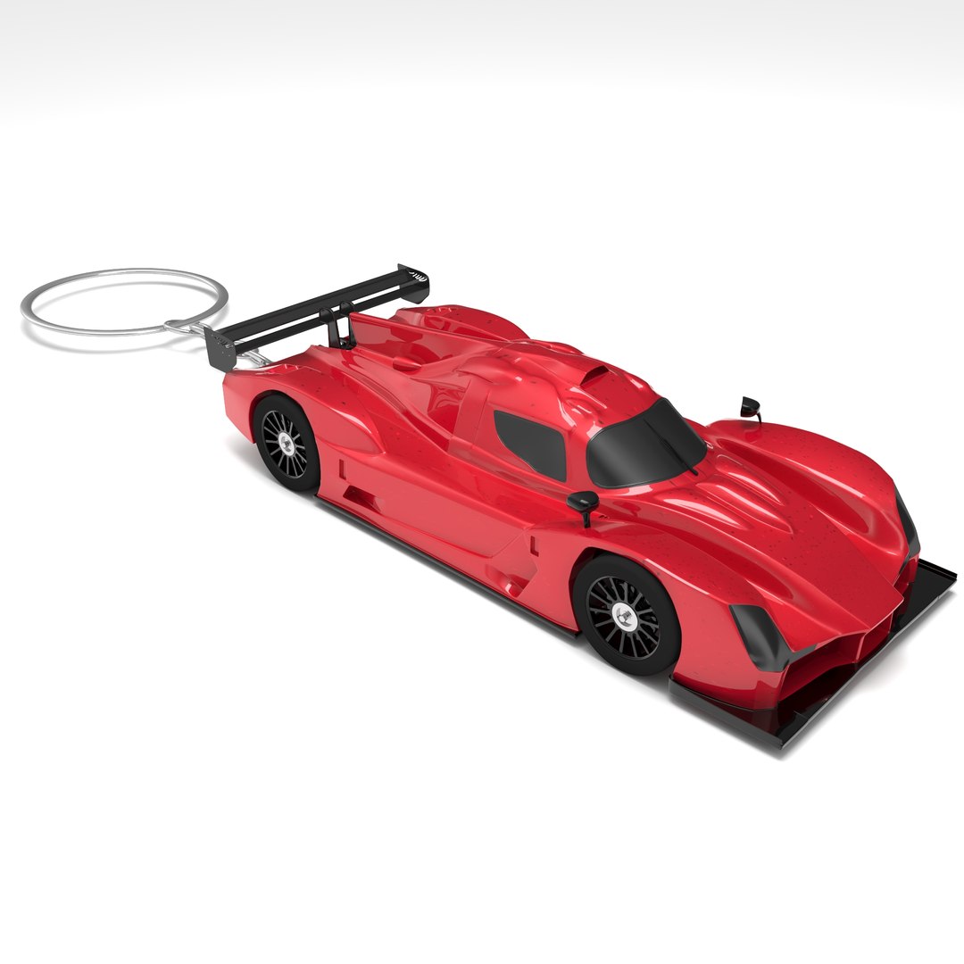Sports Car Keychain 3D - TurboSquid 2391686