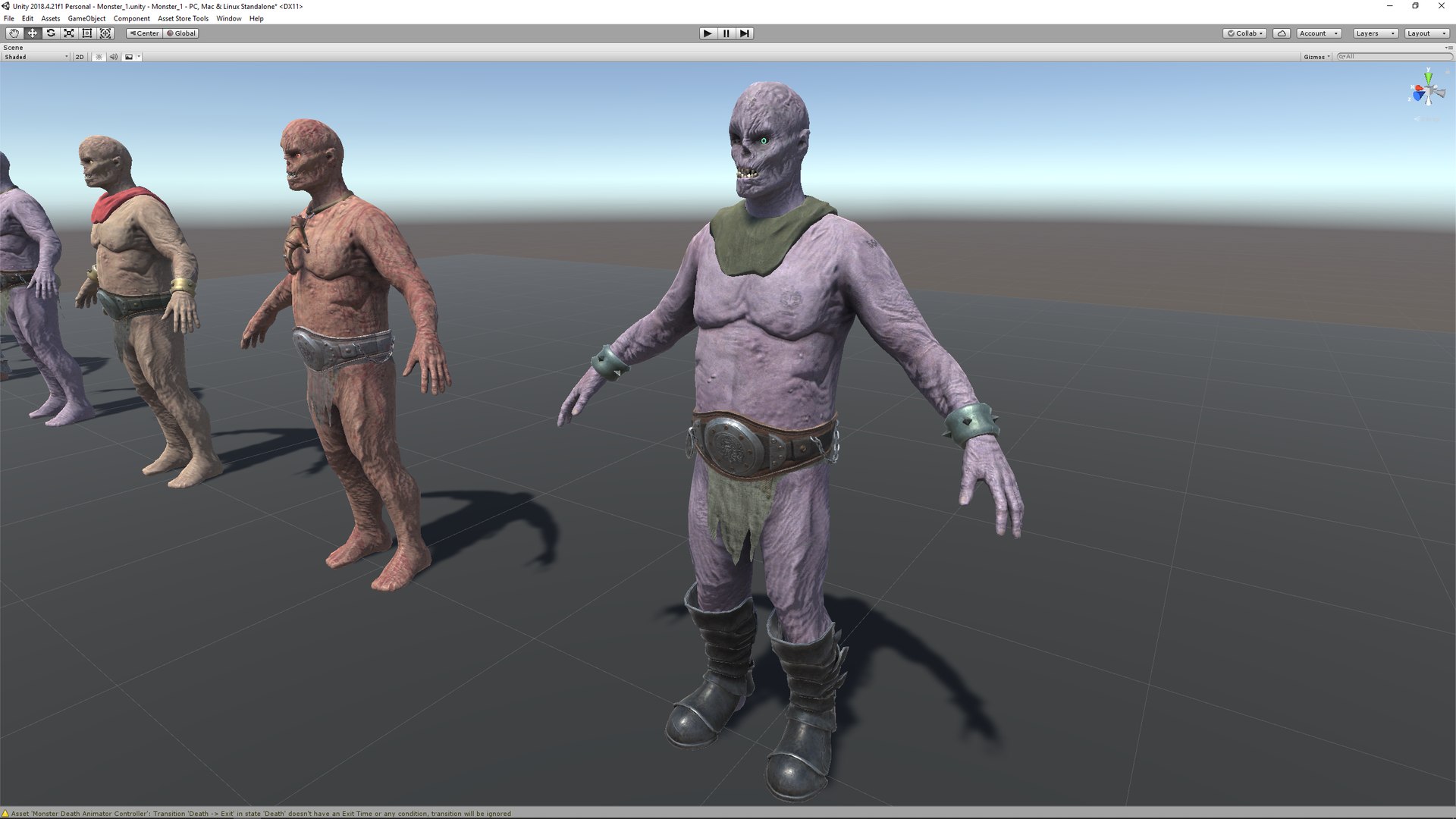 3D character monster - TurboSquid 1690485