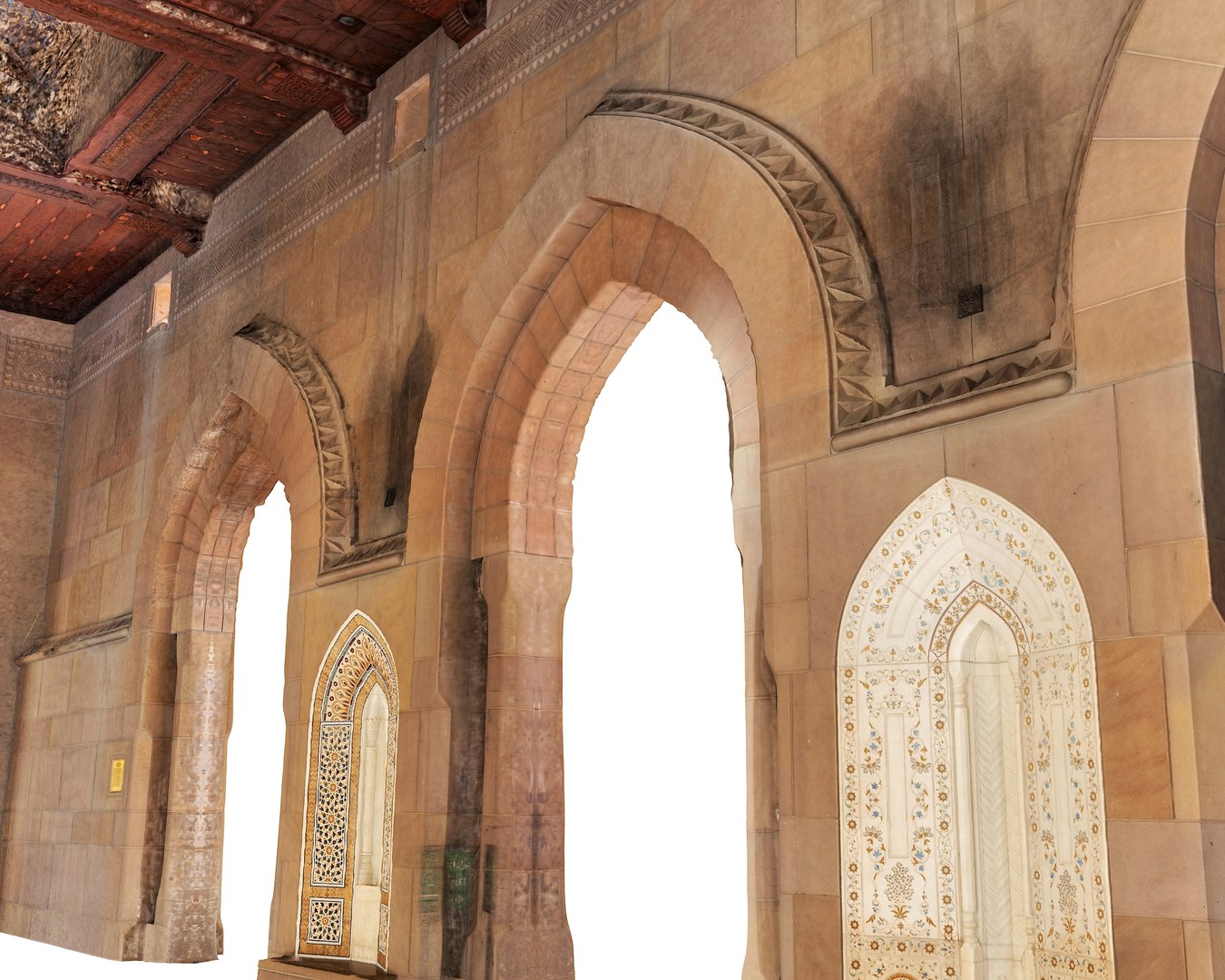 3D Oman Mosque Corridor Model - TurboSquid 2203340
