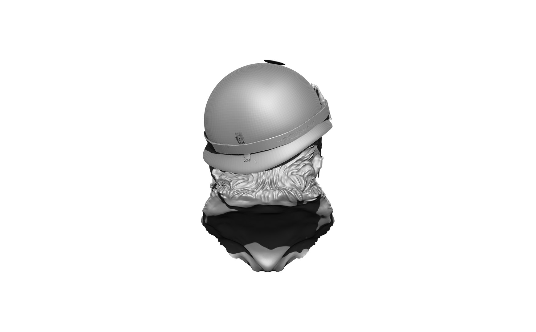 3D monkey angry helmet - TurboSquid 2151813