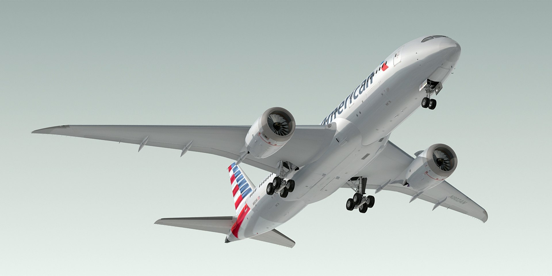 Max Boeing 787-8 Dreamliner Plane