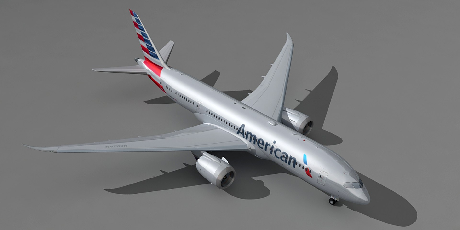 Max Boeing 787-8 Dreamliner Plane