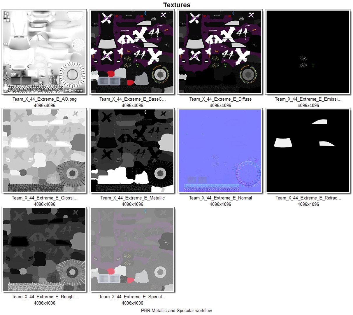Team X44 Pre Season Model - TurboSquid 1628329
