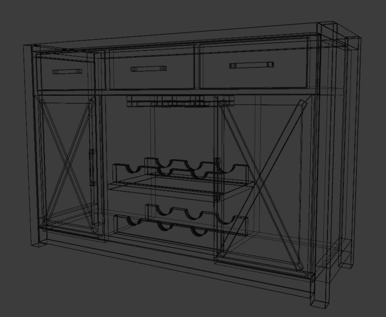 Free Dining Room 3D Model - TurboSquid 1659905
