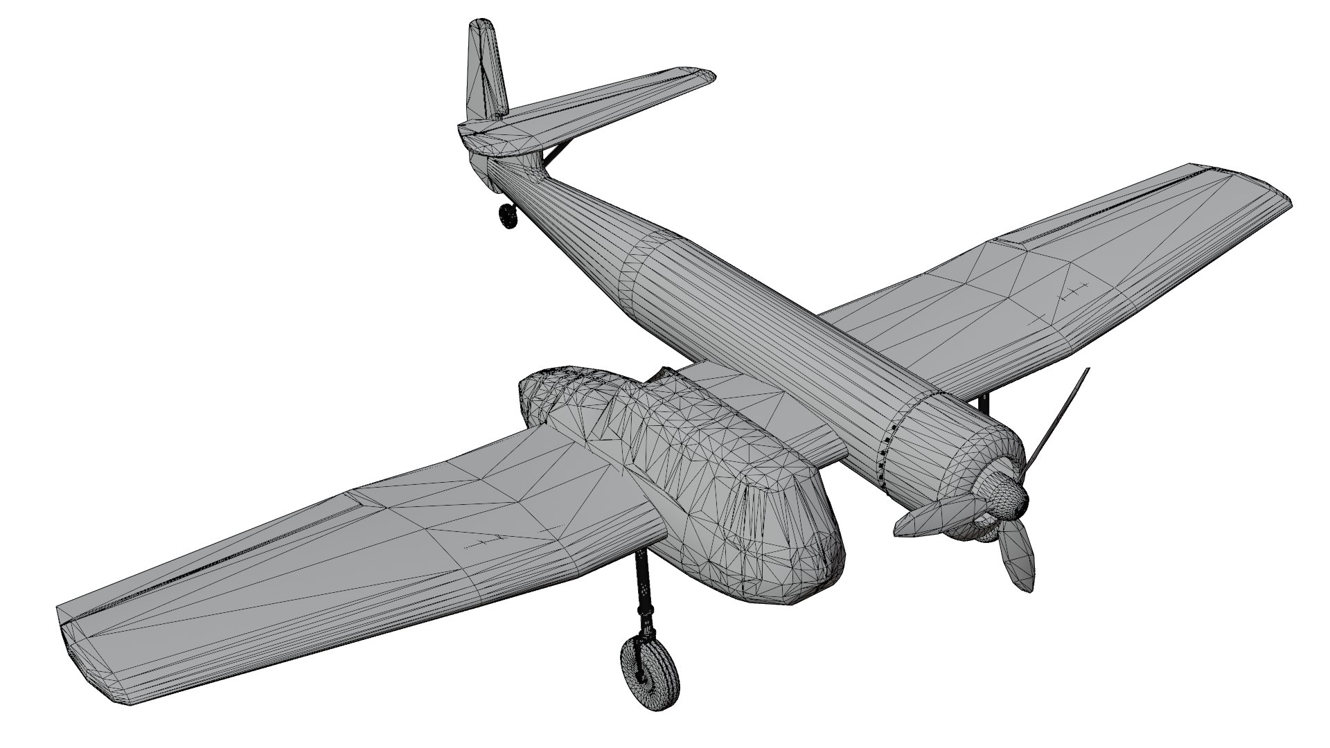 3D Blohm And Voss BV 141 Model - TurboSquid 2315379