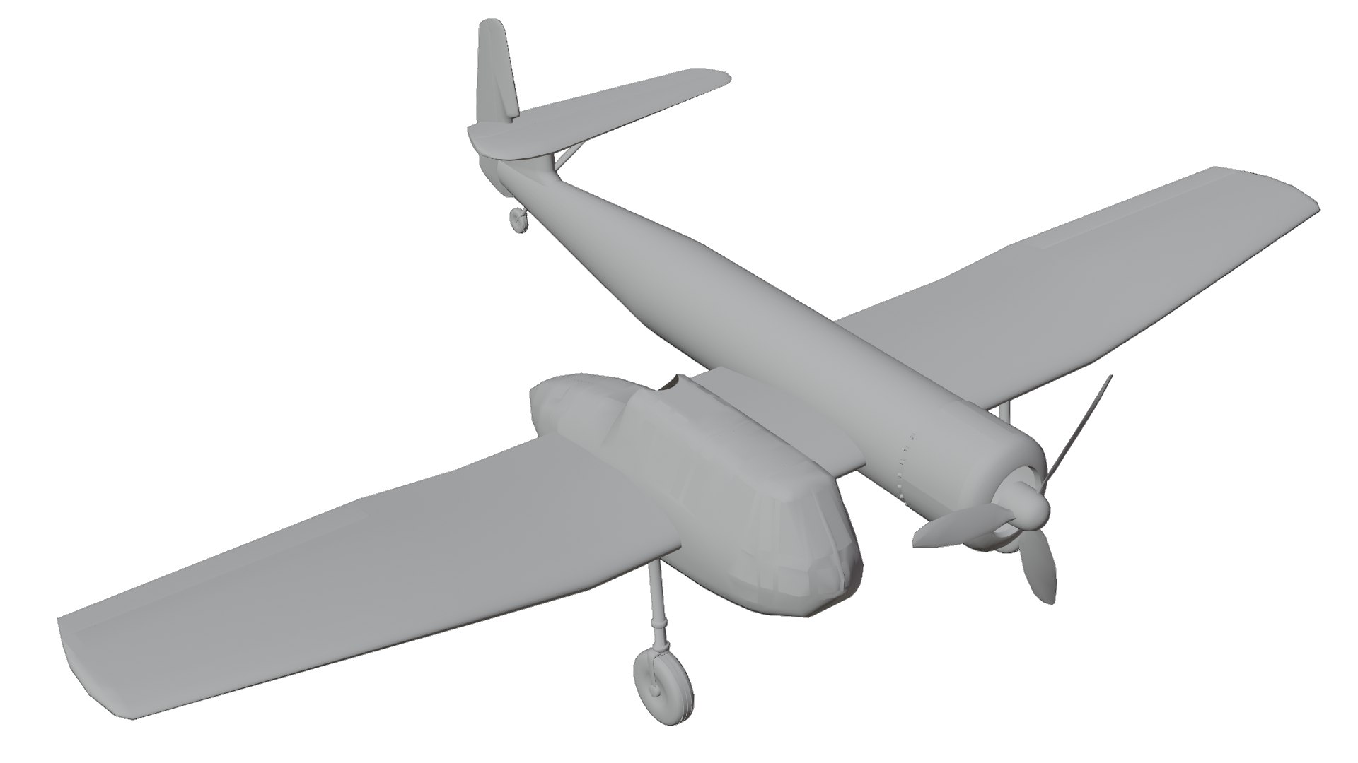 3D Blohm And Voss BV 141 Model - TurboSquid 2315379