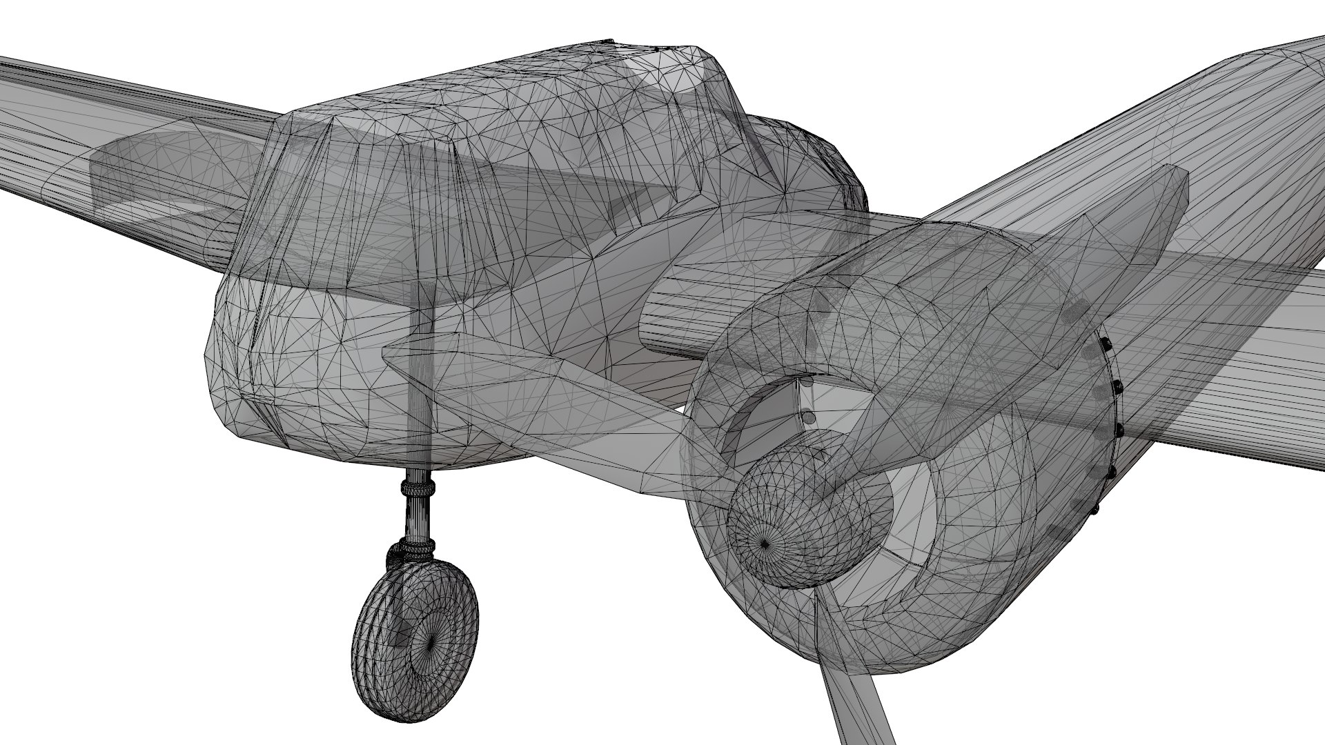 3D Blohm And Voss BV 141 Model - TurboSquid 2315379