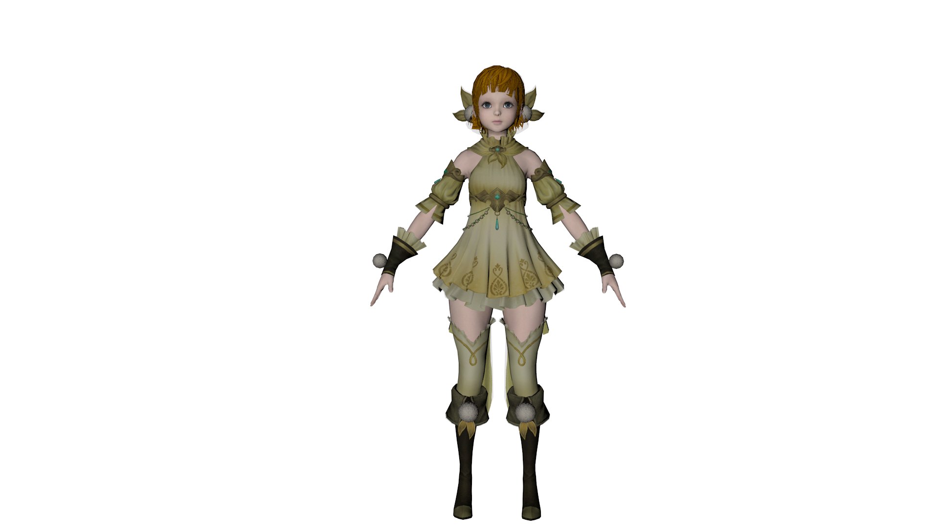 Stylized Fantasy Healer 3D Model - TurboSquid 2392637