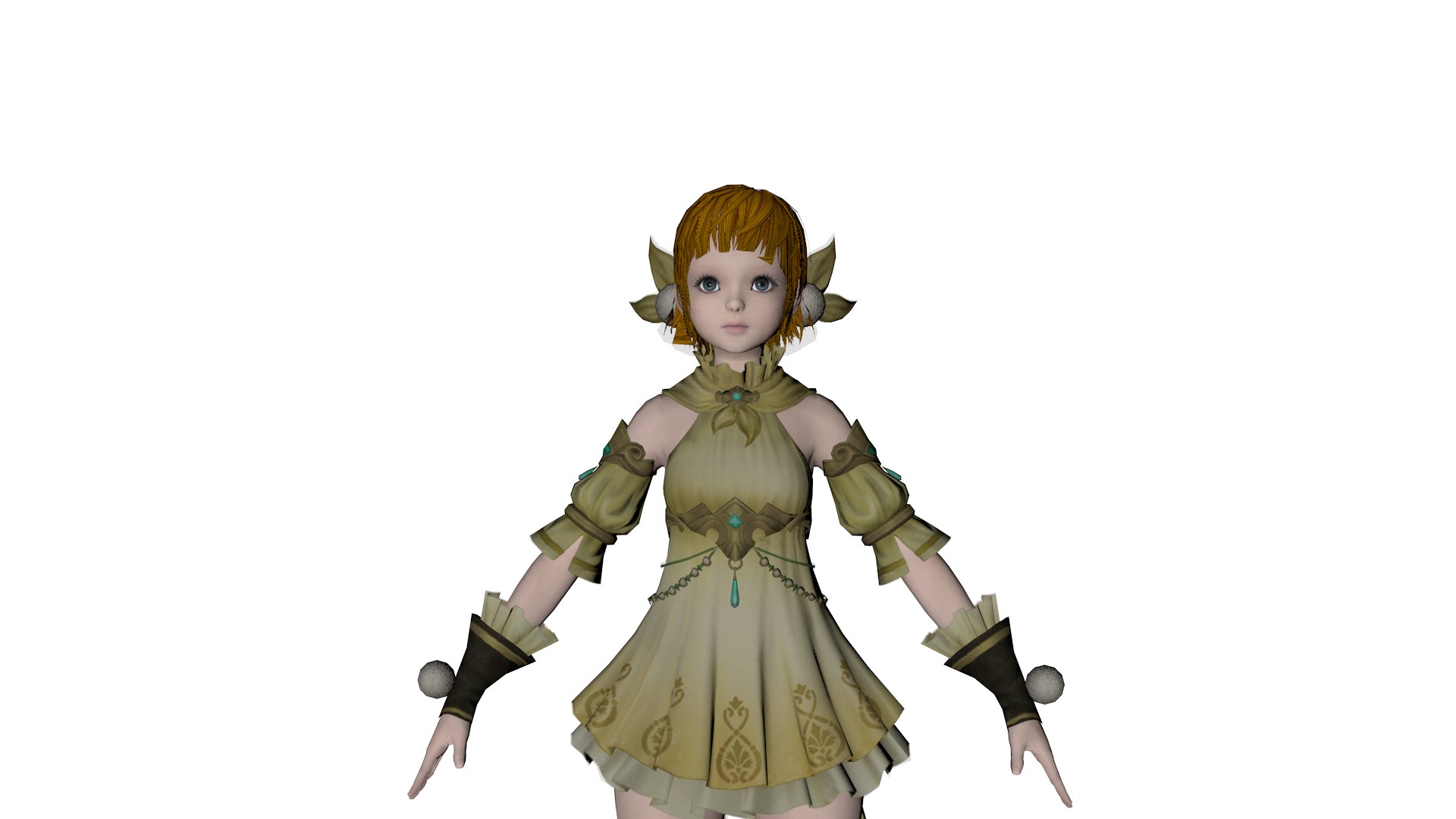 Stylized Fantasy Healer 3D Model - TurboSquid 2392637