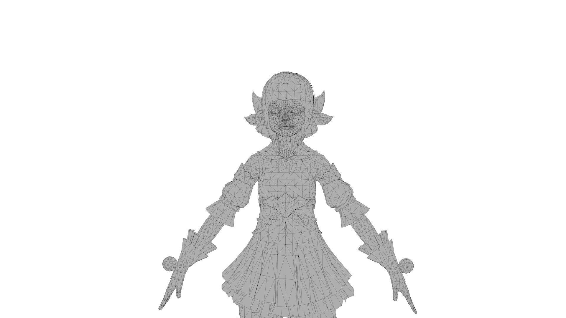 Stylized Fantasy Healer 3D Model - TurboSquid 2392637