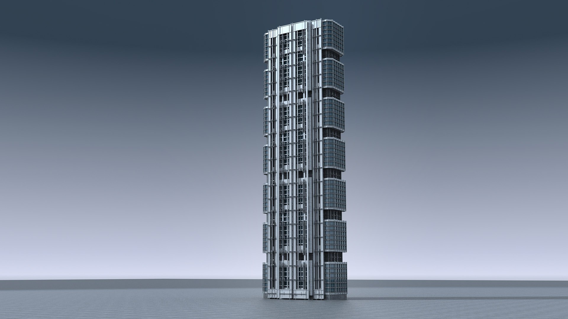 Future Building 039 - TurboSquid 2293661