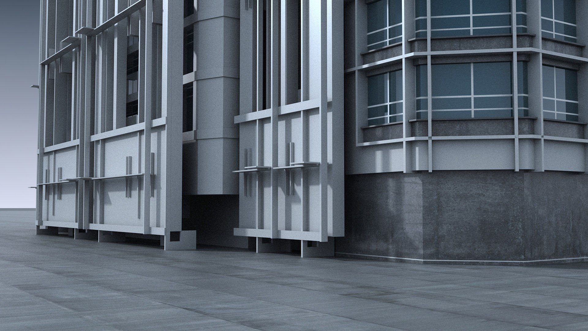 Future Building 039 3D Model - TurboSquid 2293661