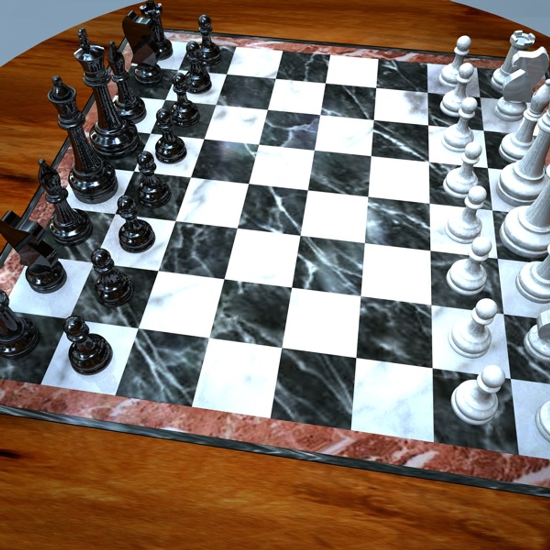 3ds Max Chess Board