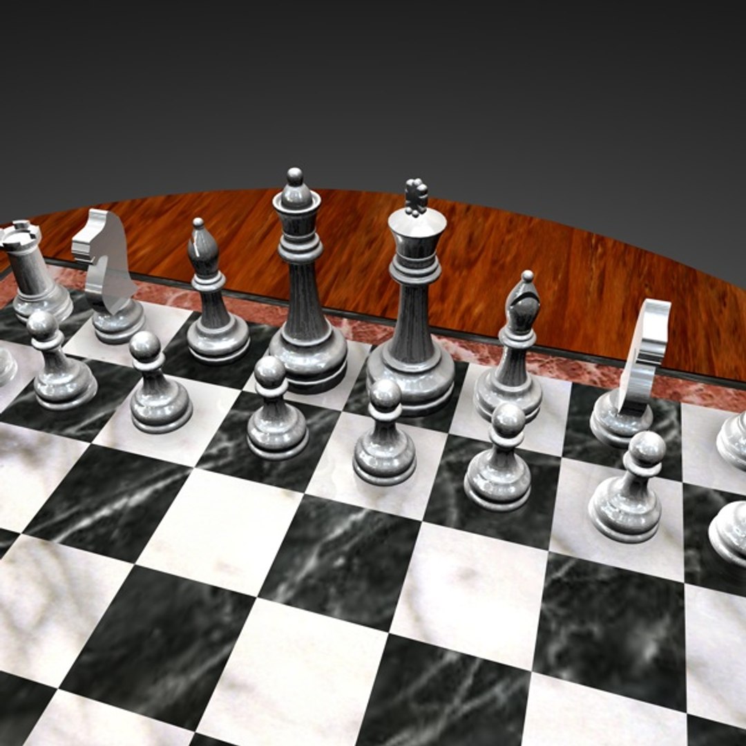 3ds Max Chess Board