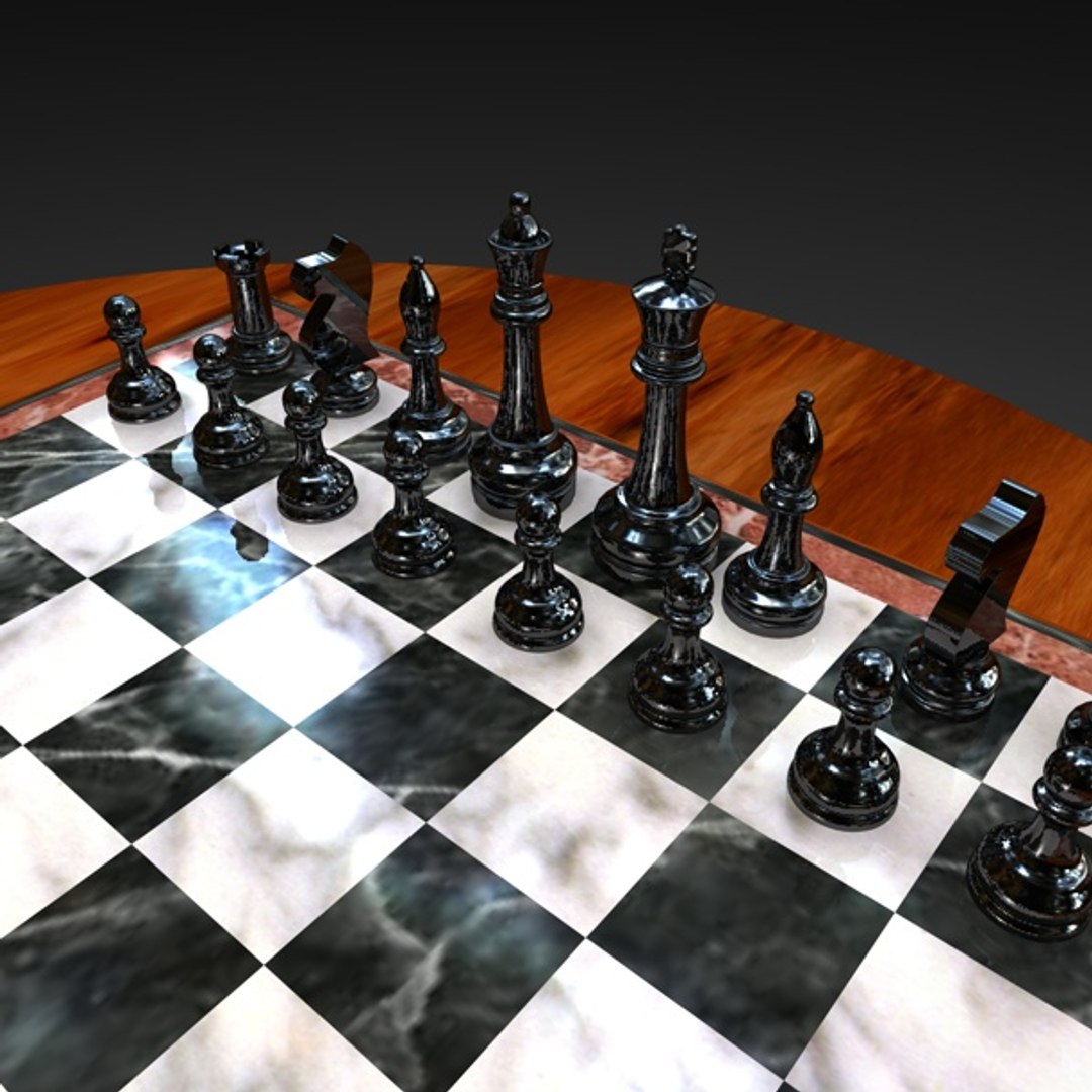 3ds Max Chess Board