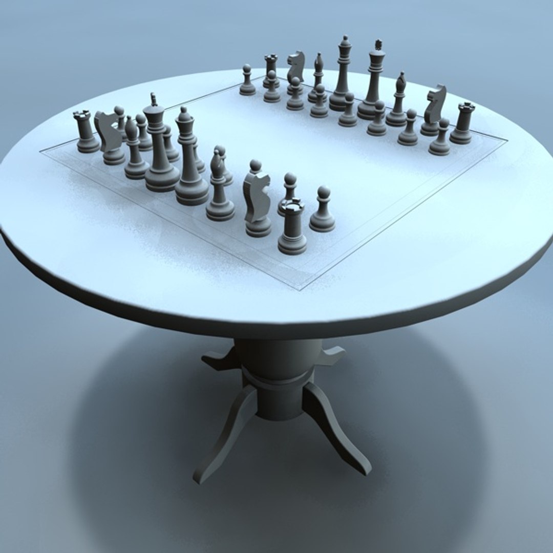 3ds Max Chess Board