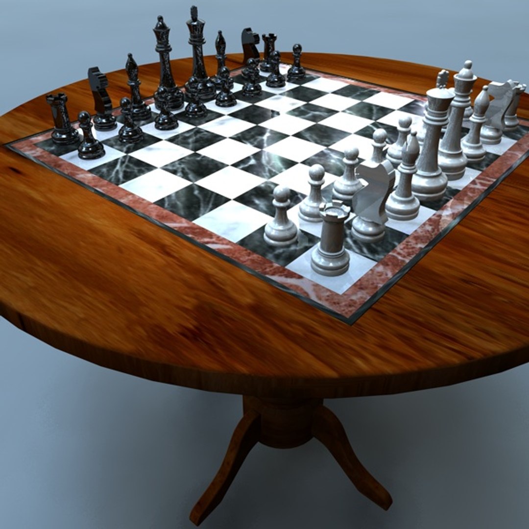3ds Max Chess Board
