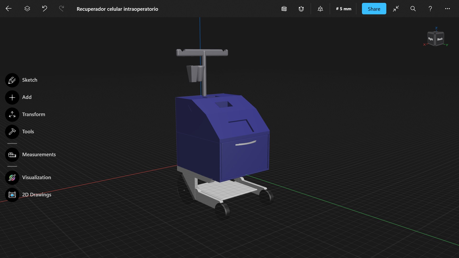 3D модель Intraoperative Cell Saver - TurboSquid 2035897