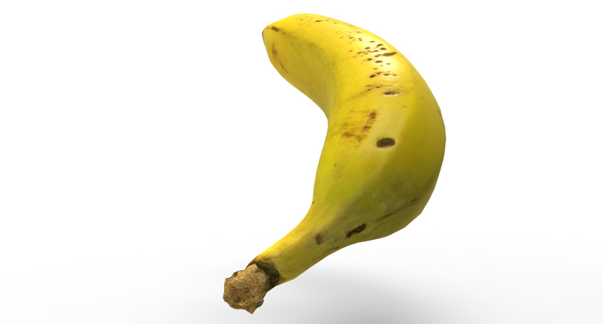 Banana Fruit Food Model - TurboSquid 1538152