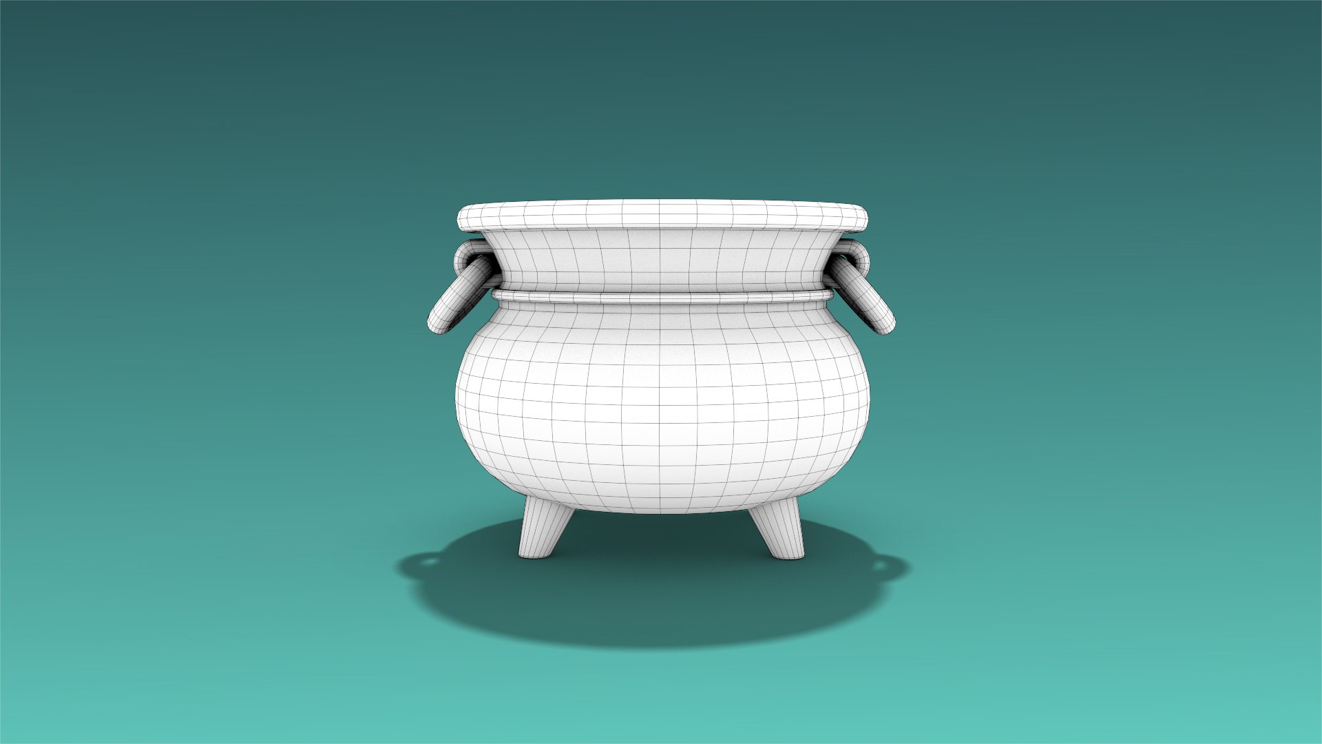 3D Low-poly Pot - TurboSquid 1658538