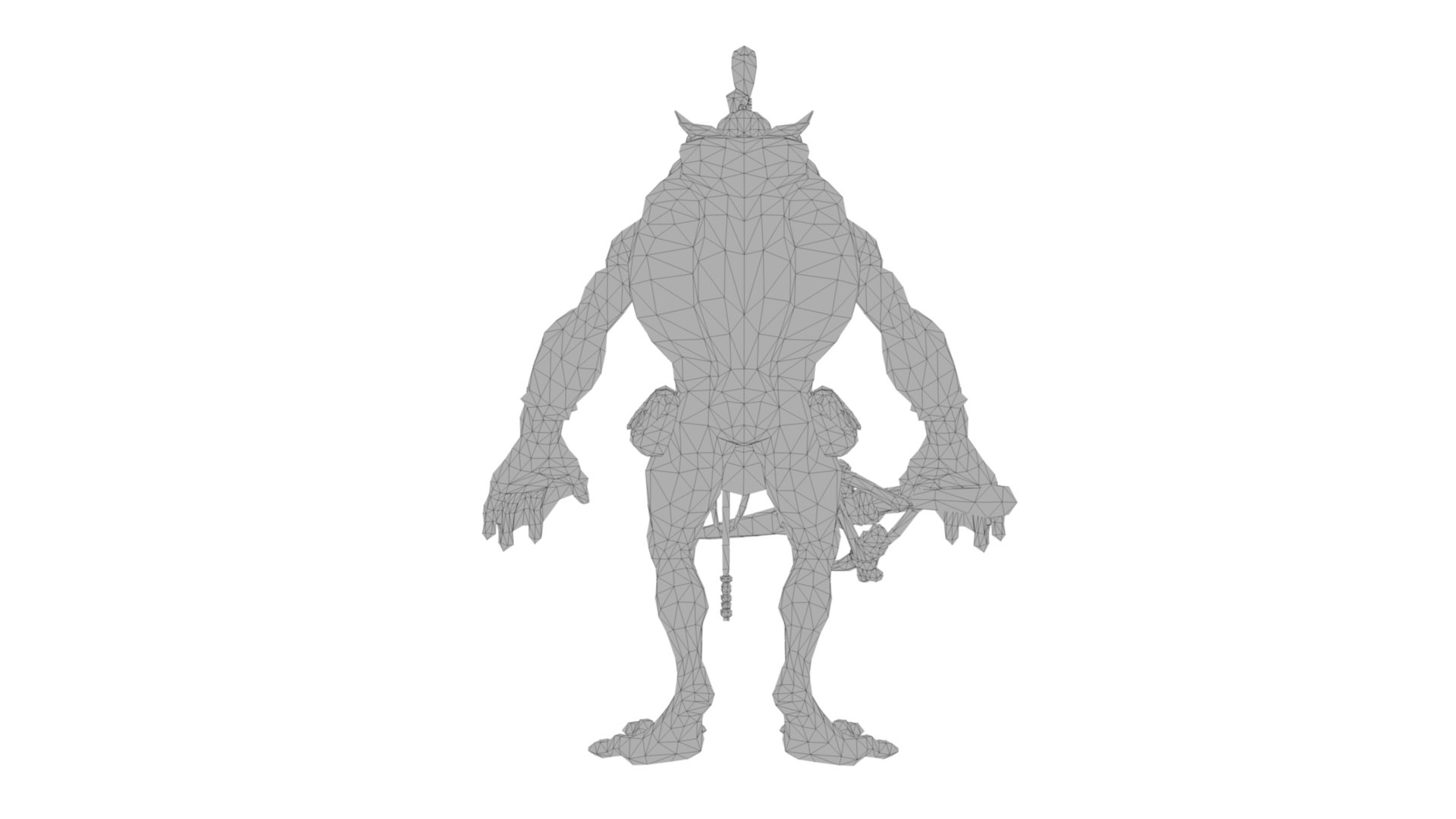 Frog Cartoon Man 3D - TurboSquid 1910584