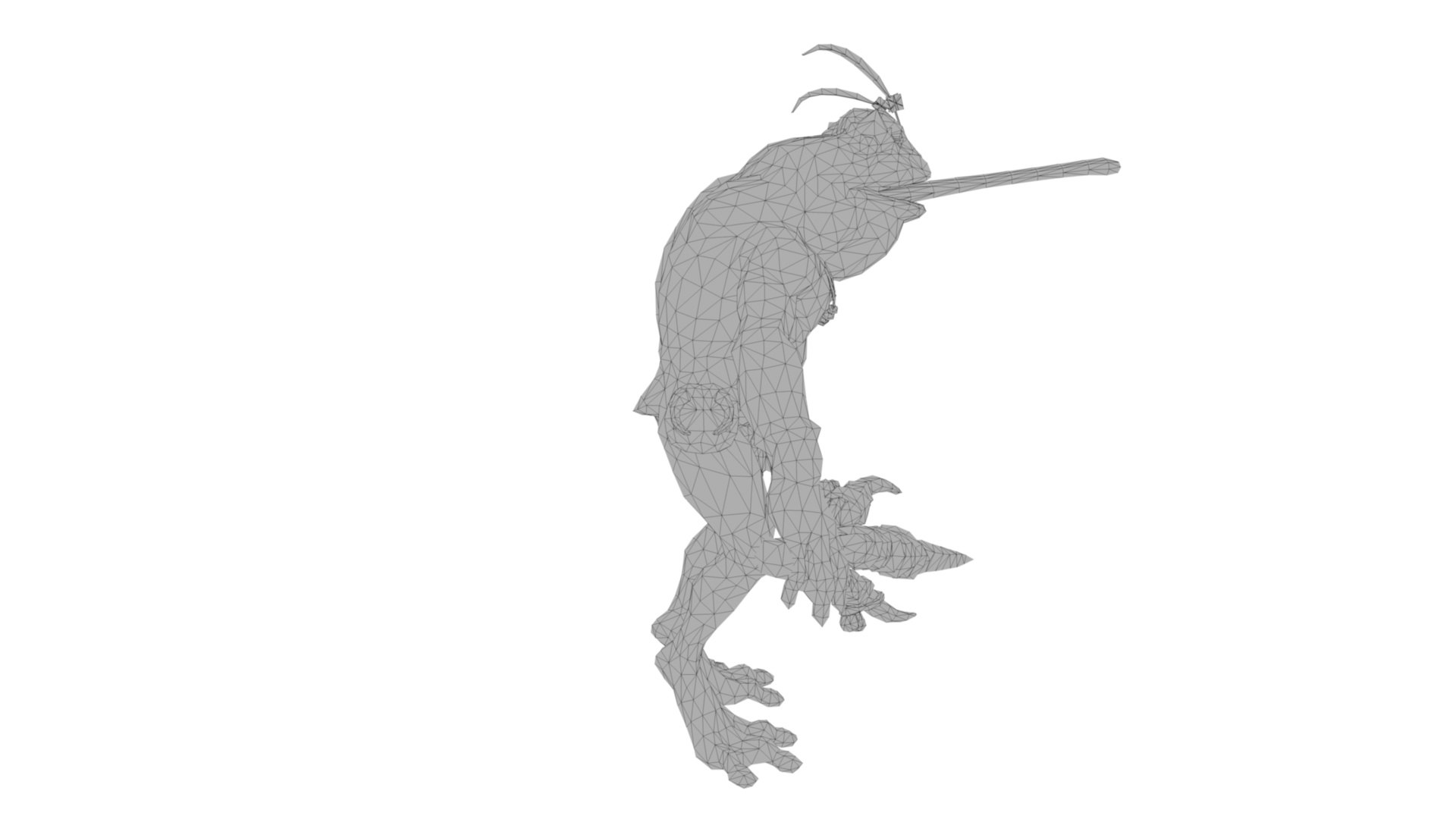 Frog Cartoon Man 3D - TurboSquid 1910584