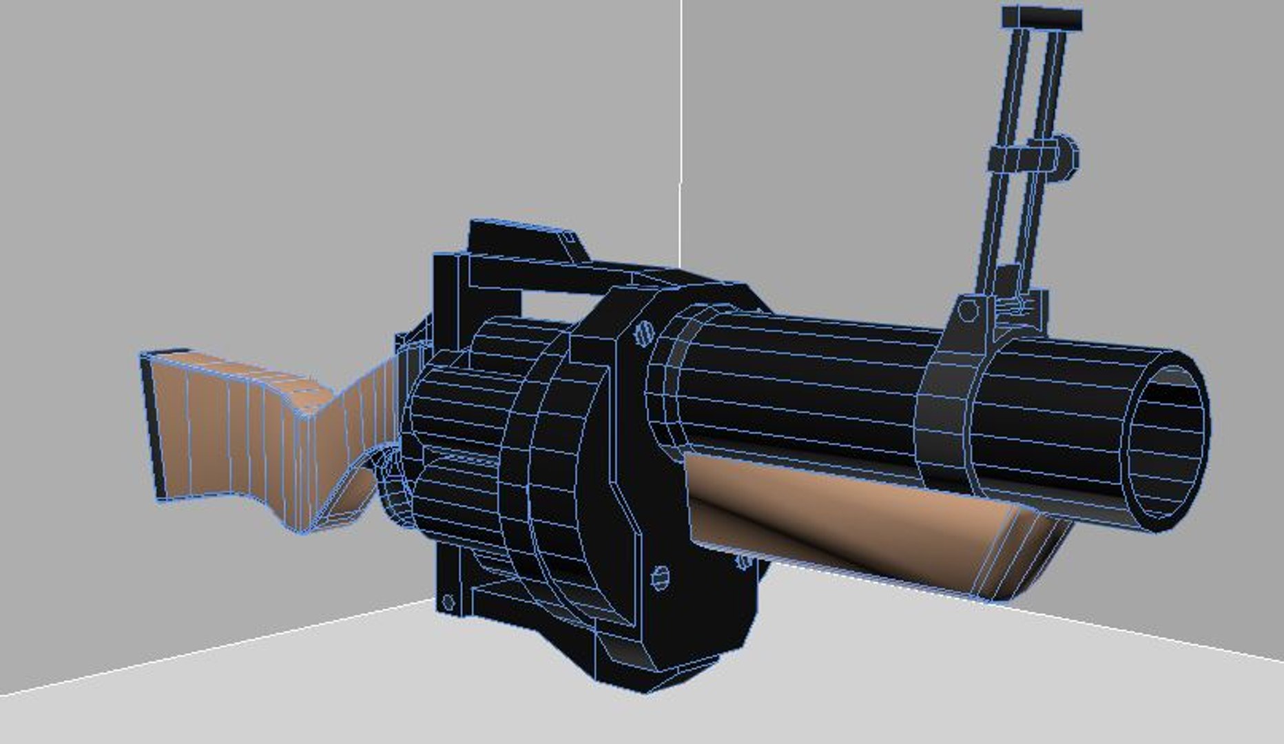 3d weapon model