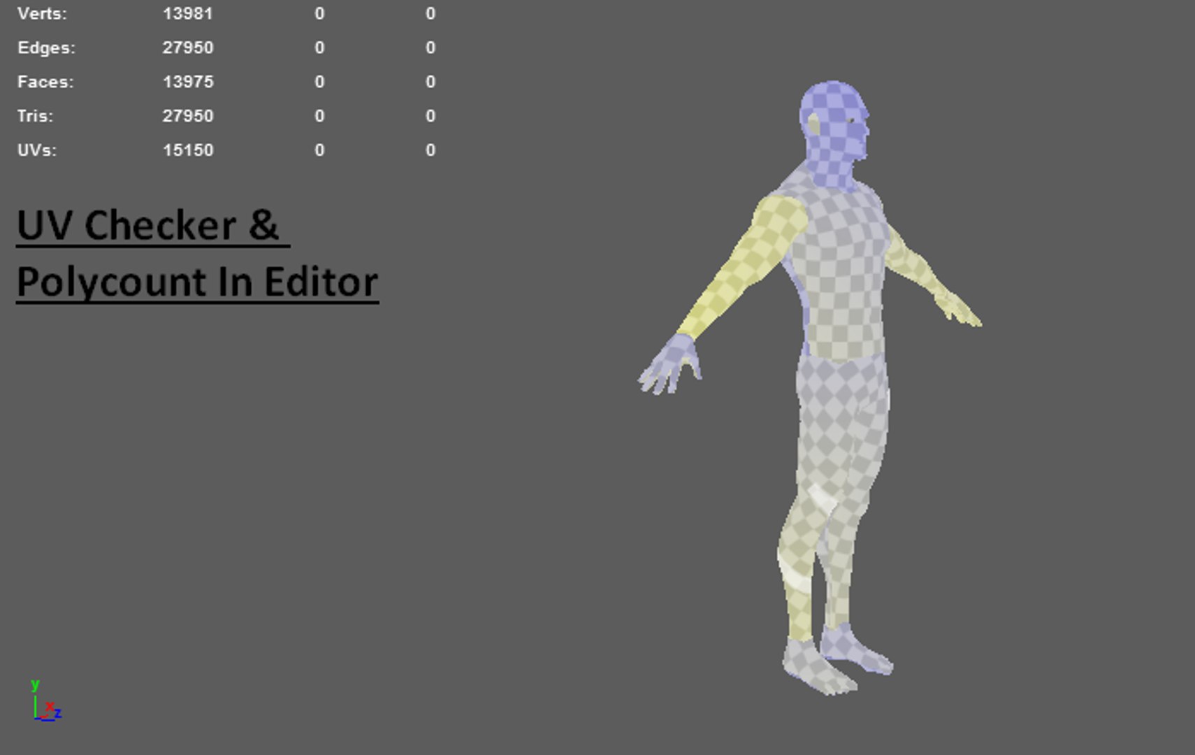 Male Base Mesh 3d Obj
