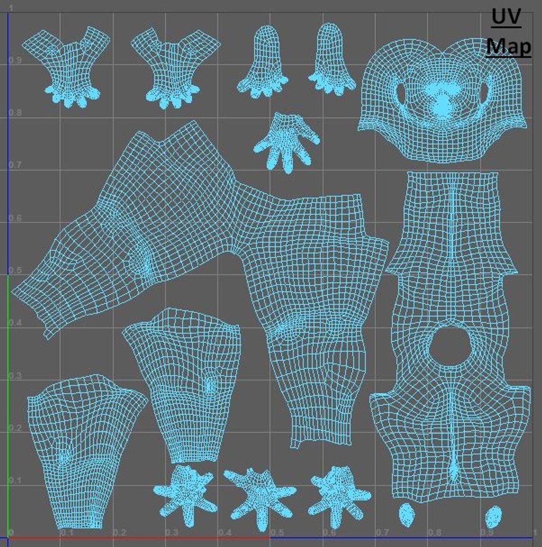 Male Base Mesh 3d Obj