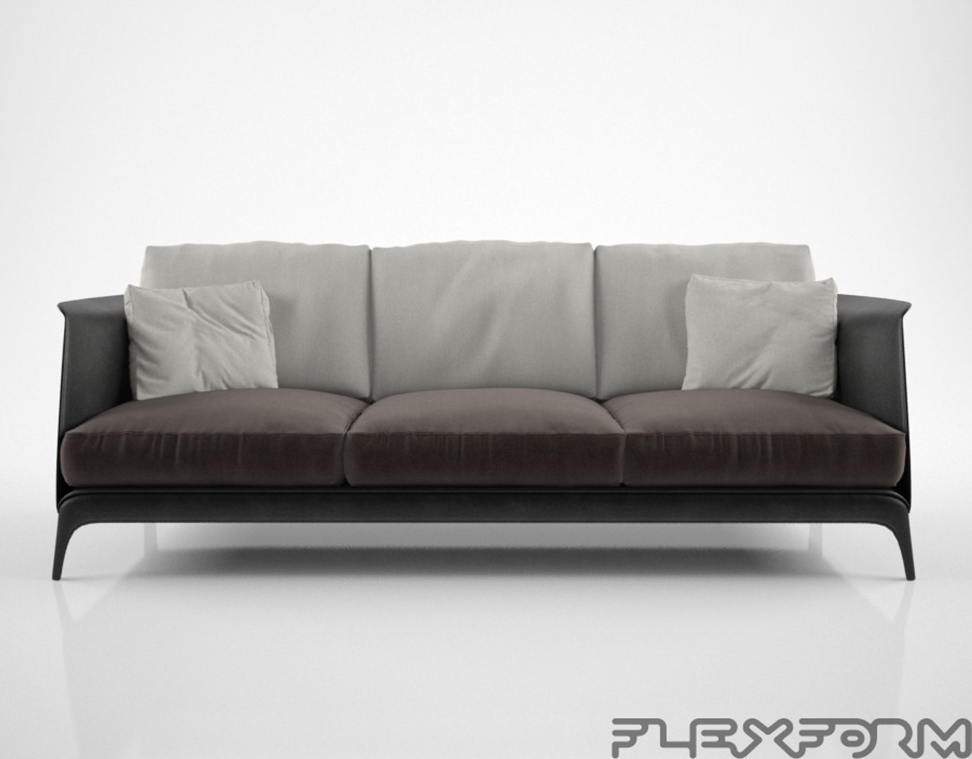 flexform isabel sofa 3d model
