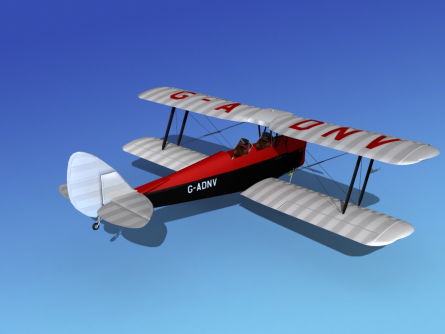 Tiger Moth 3d Max