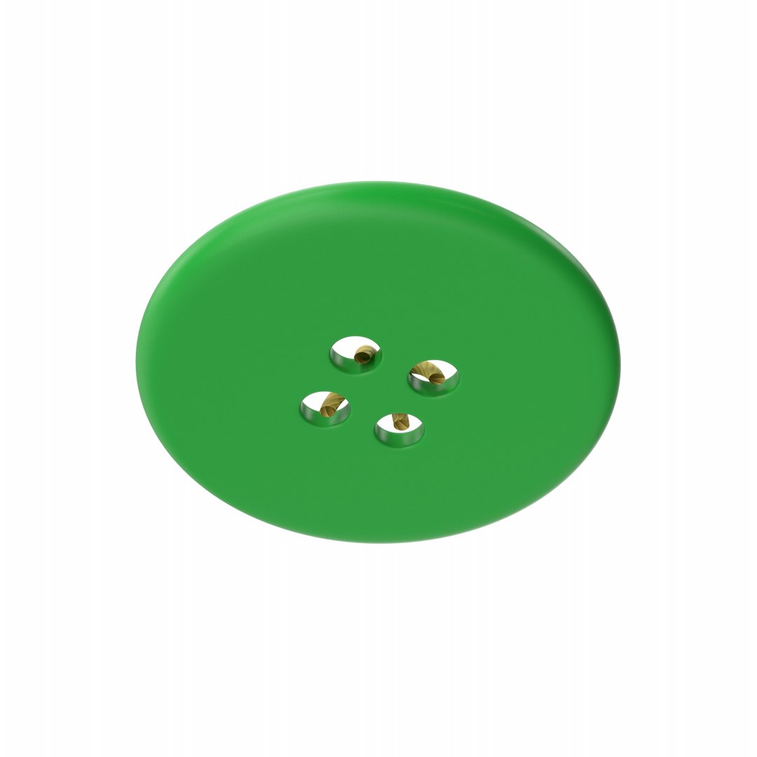 Cloth Button 3D Model - TurboSquid 2228173
