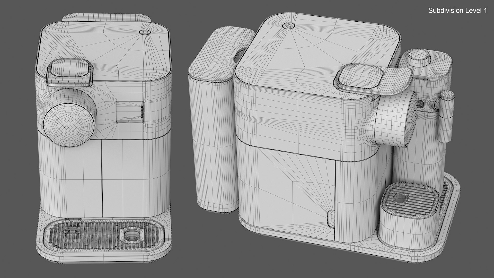 Nespresso Gran Lattissima Model - TurboSquid 2169211