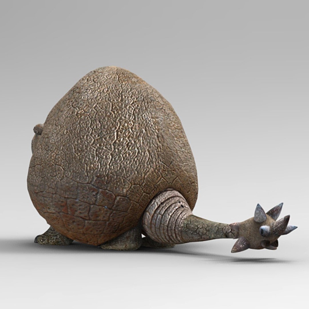 Doedicurus Prehistoric 3d Obj