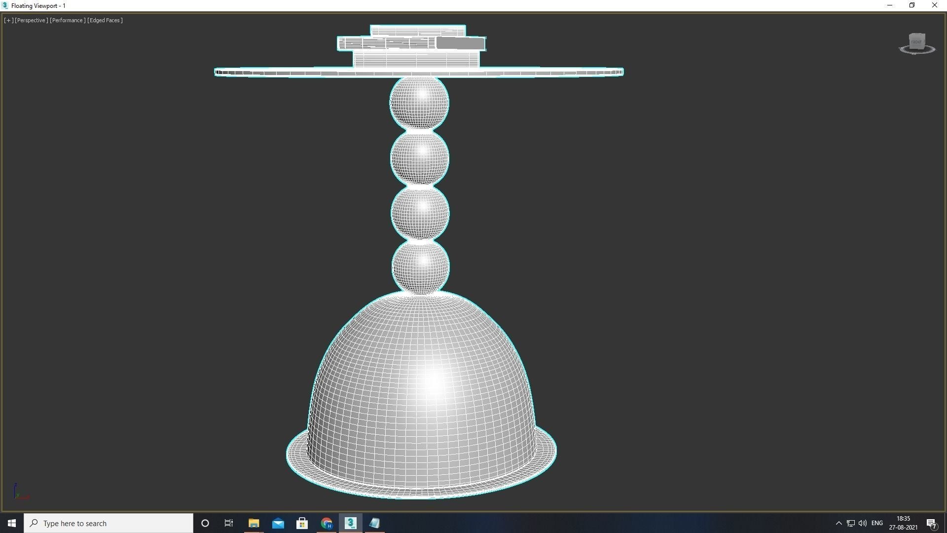 3D Pins Side Table - TurboSquid 1840365