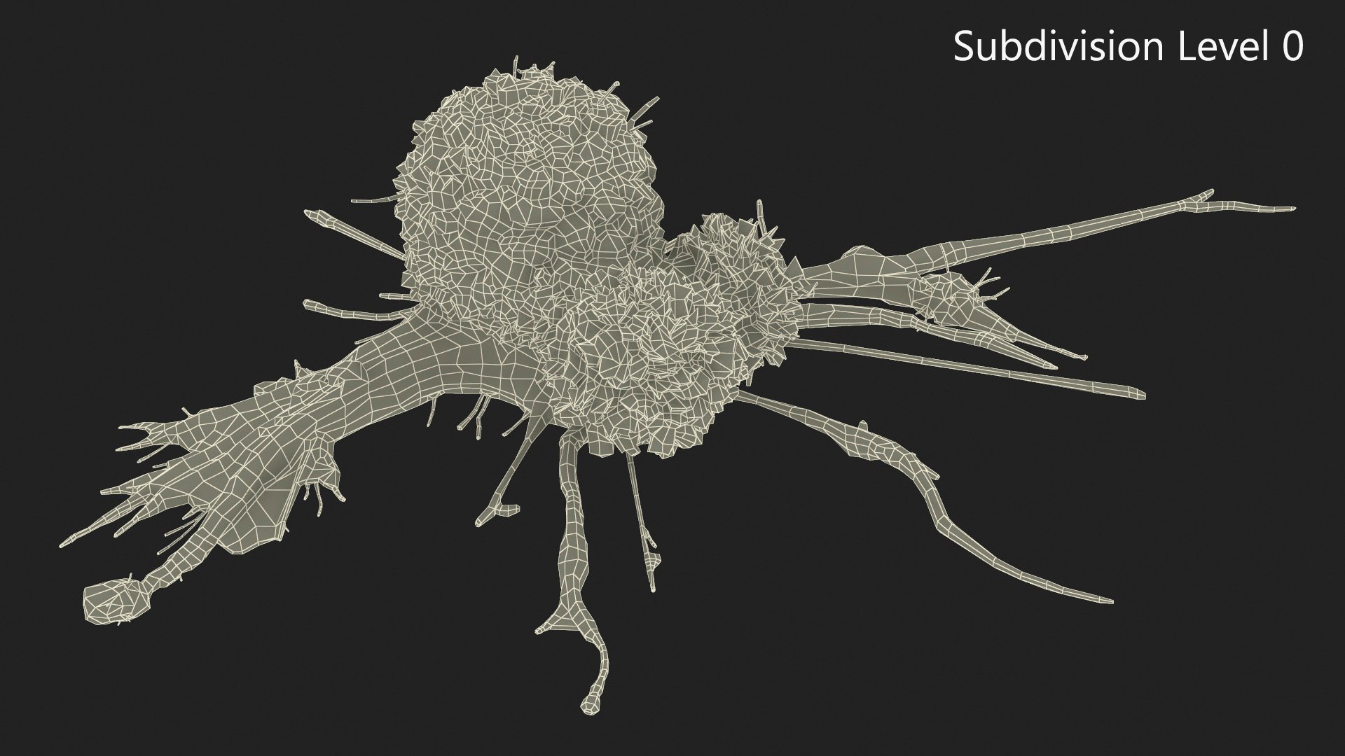 3D Model Human Cancer Cell With 2 Lymphocyte - TurboSquid 2220676